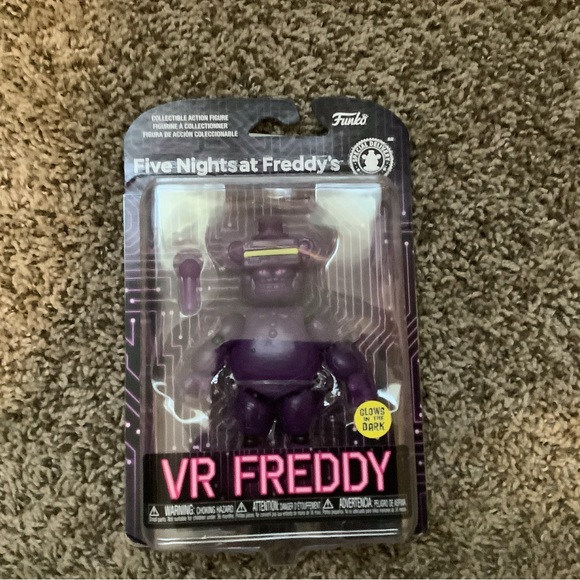Funko | Toys | Vr Freddy Action Figure Five Nights At Freddys Glows In ...